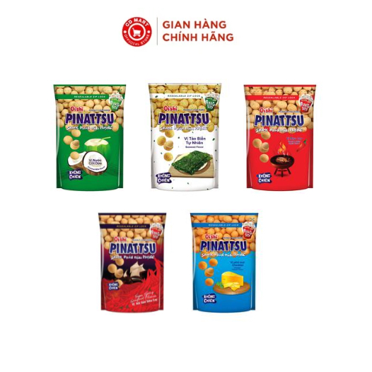 Snack nhân đậu phộng Pinatsu Oishi túi 85g | Shopee Việt Nam