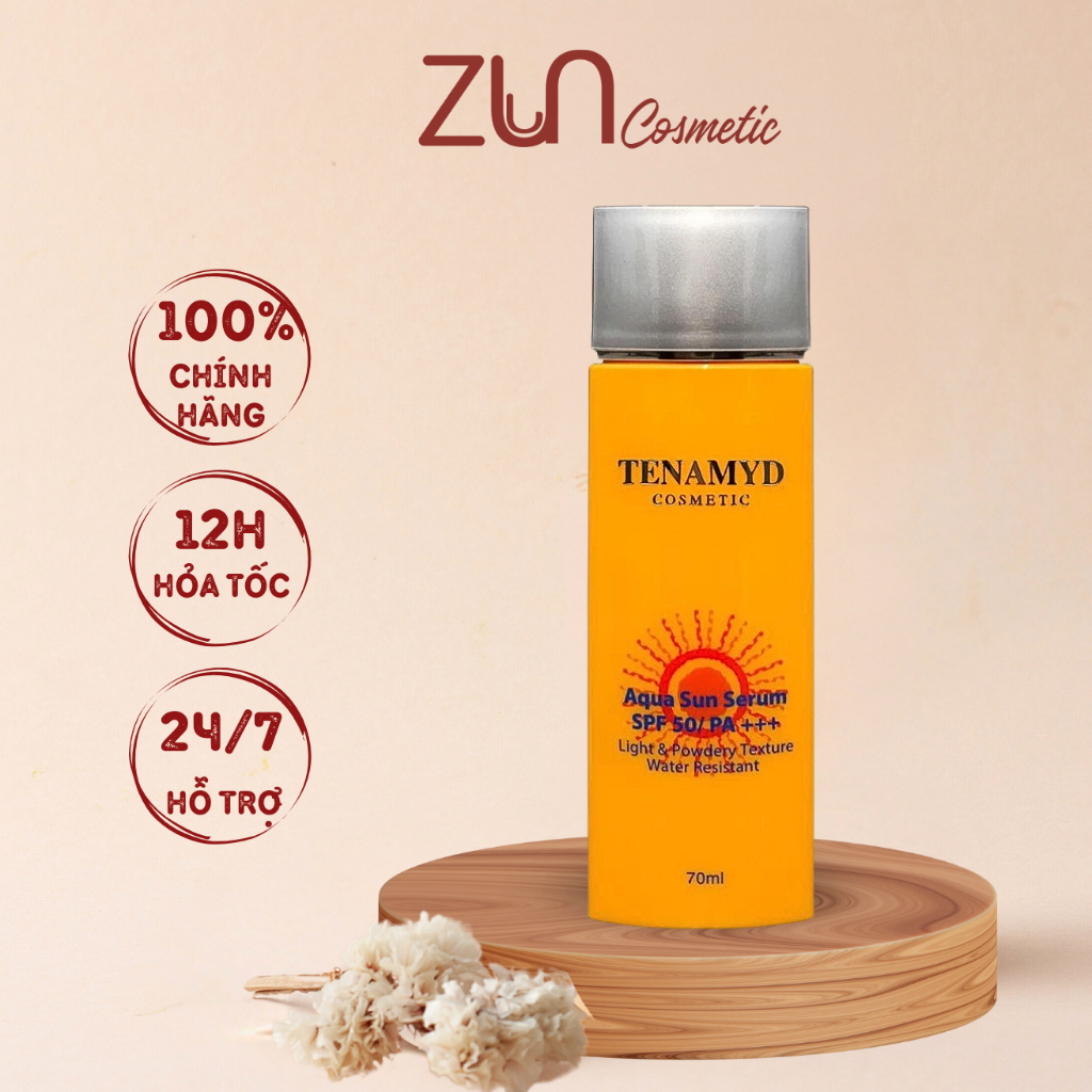 Tinh Chất Chống Nắng Dạng Nước Tenamyd Aqua Sun Serum SPF50/PA+++ 70ml ...