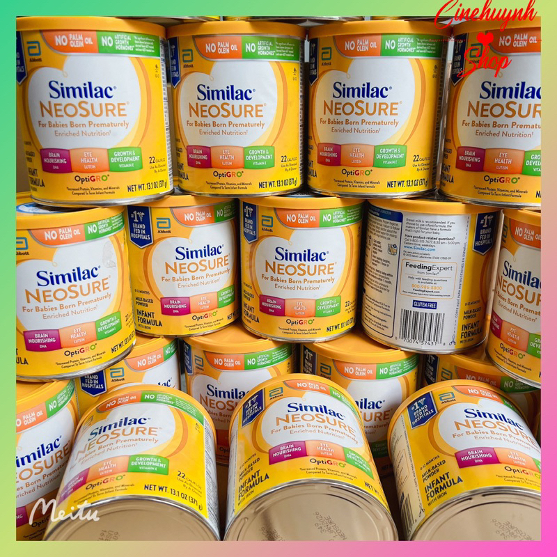 HÀNG AIR) SỮA BỘT SIMILAC NEOSURE MỸ MẪU MỚI 646G,371G | Shopee Việt Nam