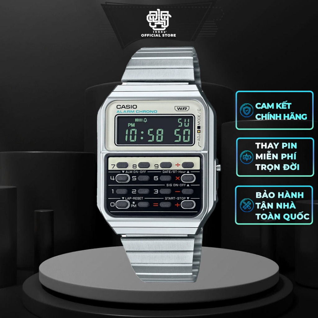 Đồng hồ Unisex Casio CA-500WE-7B Hàng chính hãng | Shopee Việt Nam