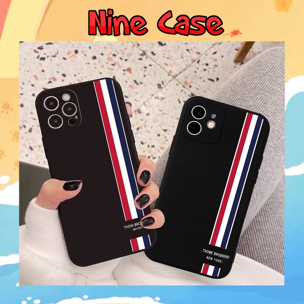 Ốp lưng iphone cạnh vuông BVC thom brown 6/6plus/6s/6splus/7plus/8/8plus/x/xr/xs/11/12/pro/max ...