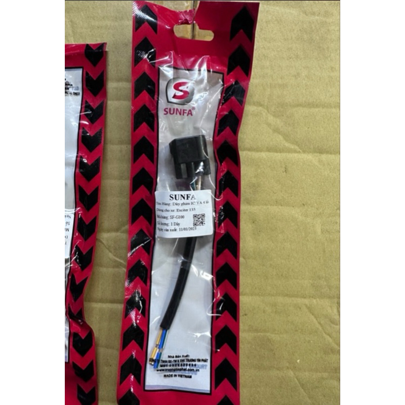 Dây Ghim ECU, ECM ( Giắc IC) Xe Exciter 135 4 Lỗ | Shopee Việt Nam