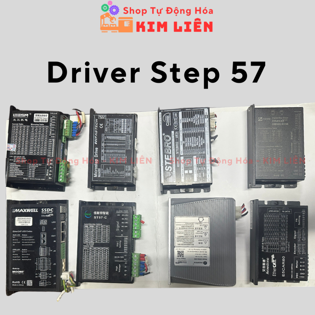 Driver Step 57 không encoder Hàng tháo máy - Shop tự động hoá Kim Liên ...