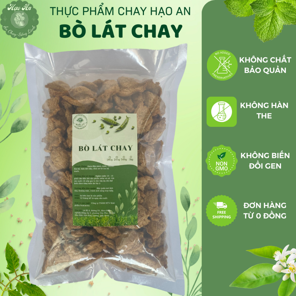 Bò Lát Chay Sấy Khô 500g 200g 100g, Bò chay chế biến món chay ngon ...