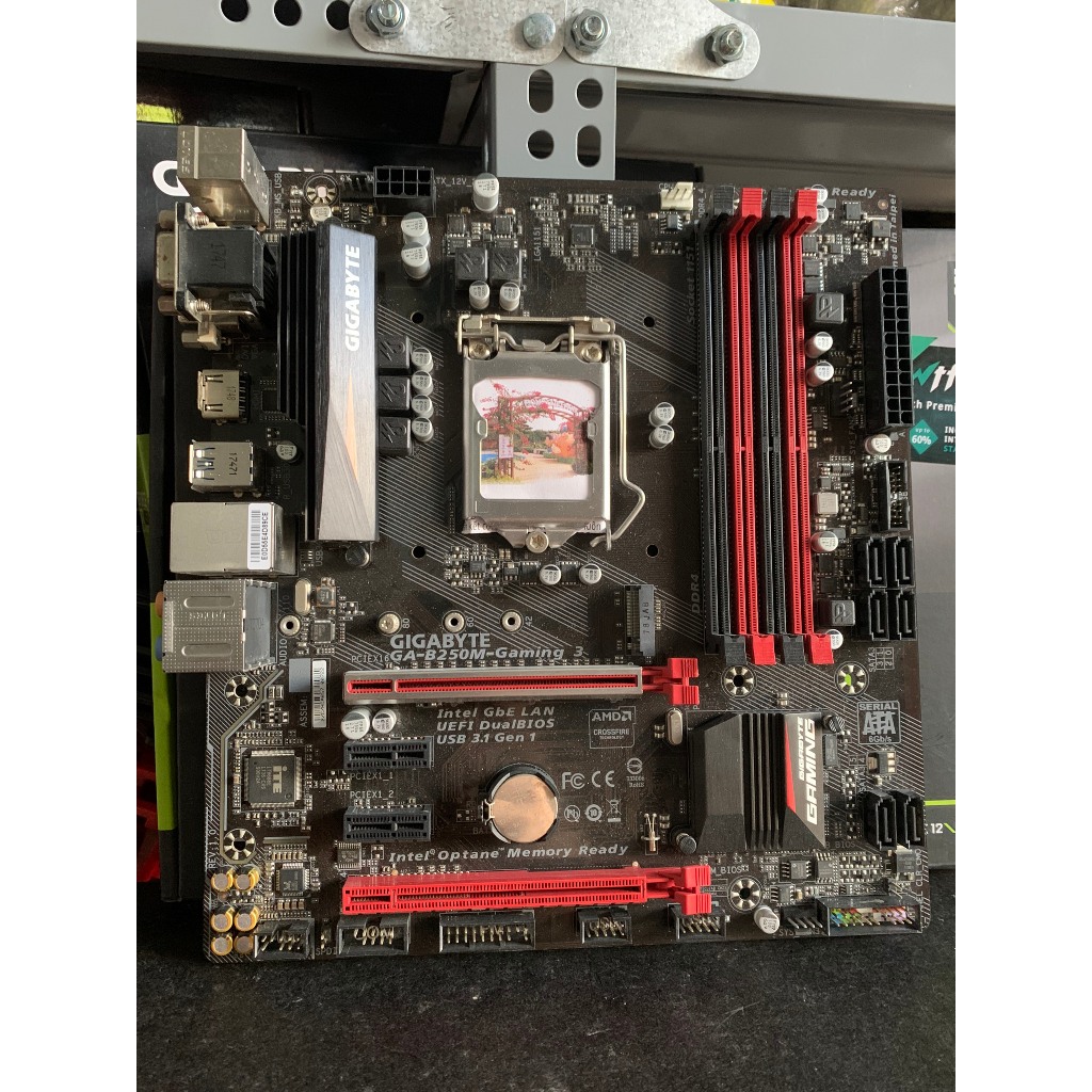 Main Gigabyte Gaming B250 chính hãng 4 khe ram, phù hợp chip i3,i5,i7 ...