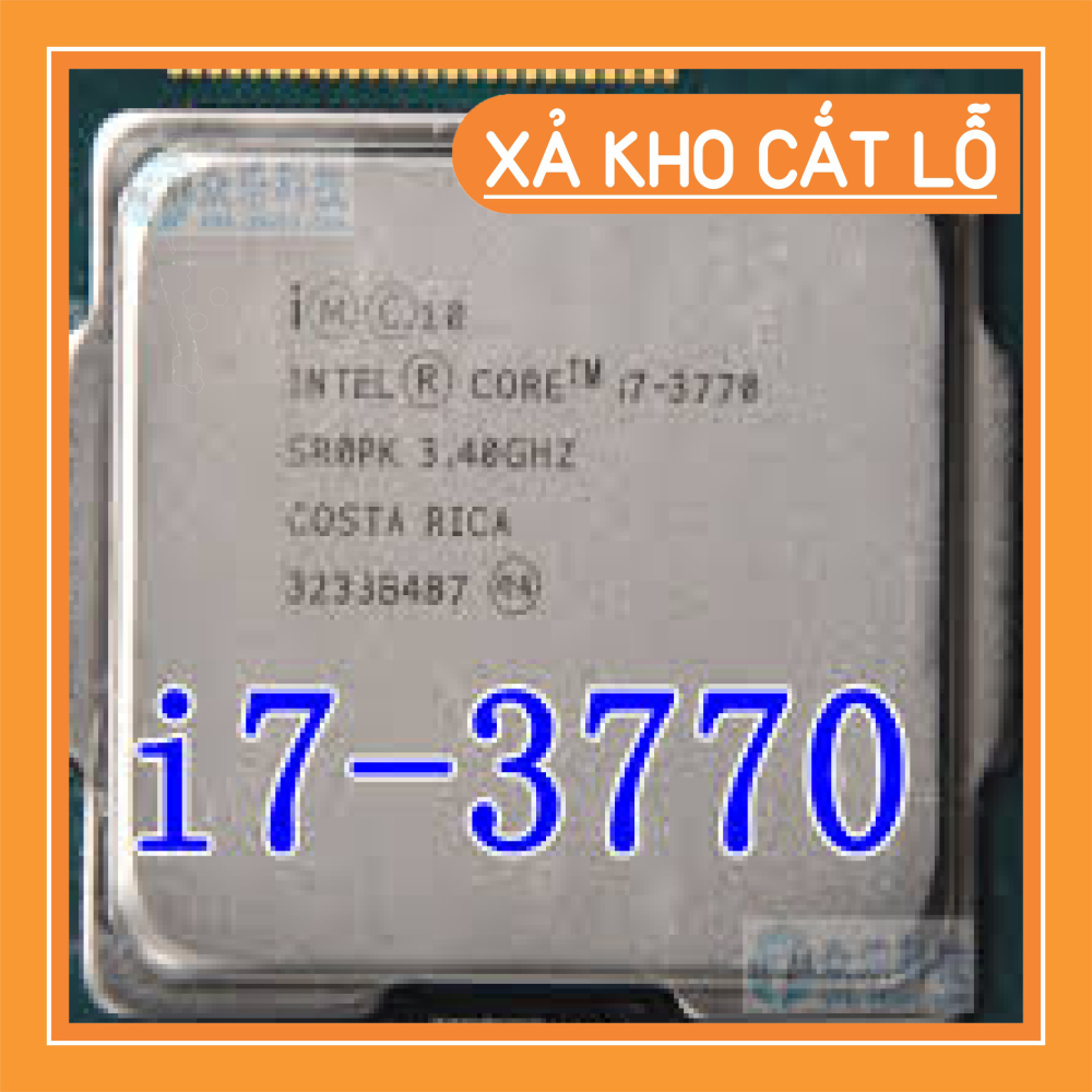 CPU Intel I7 3770 (8M, 3.40GHz, 4 core, 8 Threads) | Shopee Việt Nam