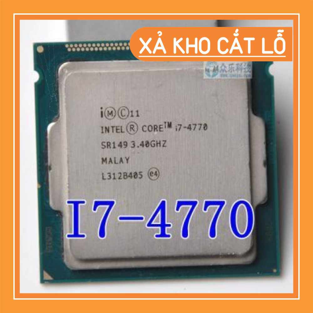 CPU CORE I7-4770 3.4GHZ SOCKET 1150 | Shopee Việt Nam