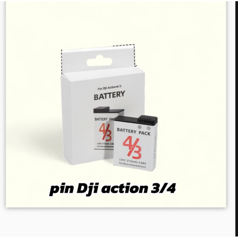 hộp sạc pin dji osmo action 3 4 ,5 phụ kiện máy quay dji vncamera ...