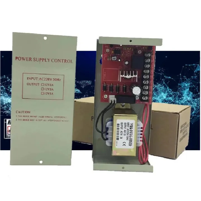 Bộ nguồn 12V 3A cho hệ thống kiểm soát truy cập cửa từ, hệ thống an ...