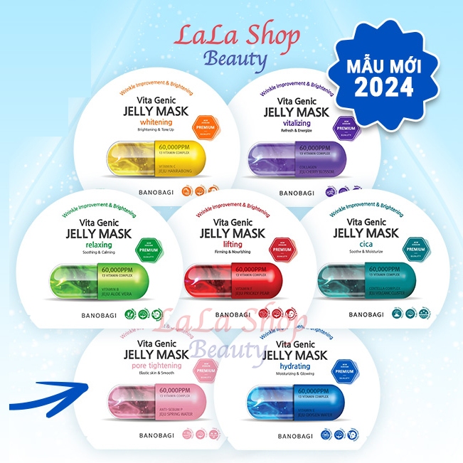 Mặt Nạ Giấy Banobagi Vita Genic Jelly Mask | Shopee Việt Nam