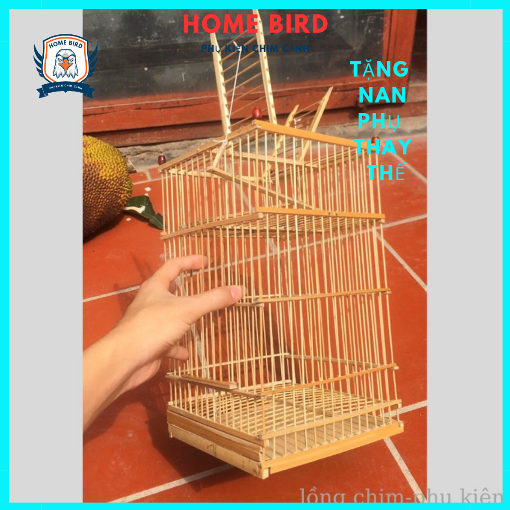 Lồng bẫy Khuyên 2 cửa bằng tre tự động , bẫy hút mật bằng tre - homebird | Shopee Việt Nam