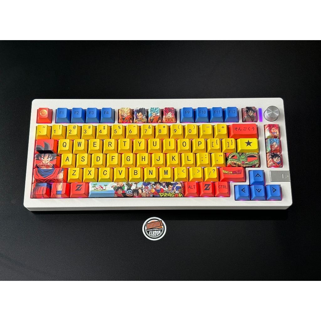 Bàn phím cơ custom từ kit LMK81 nhôm nguyên khối 3 mode tại Tungcustom ...