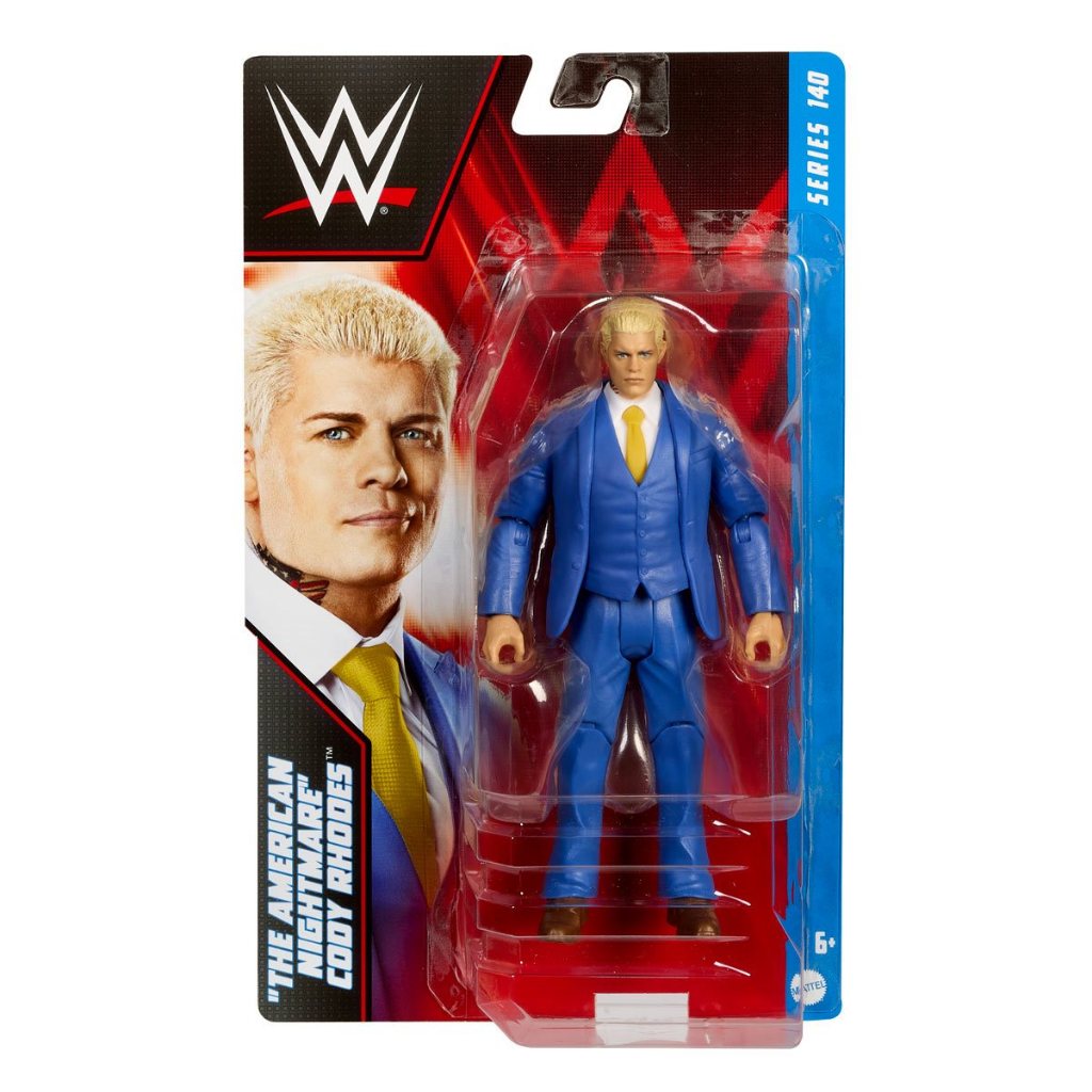 Mô hình WWE Cody Rhodes Basic Series 140, Chính Hãng Mattel | Shopee ...
