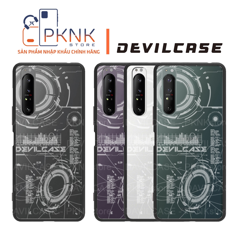 Ốp Lưng Devilcase Sony Xperia 1ii I Phiên Bản Lite Devilcase (Khung Đen + Phím Đen) | Shopee ...