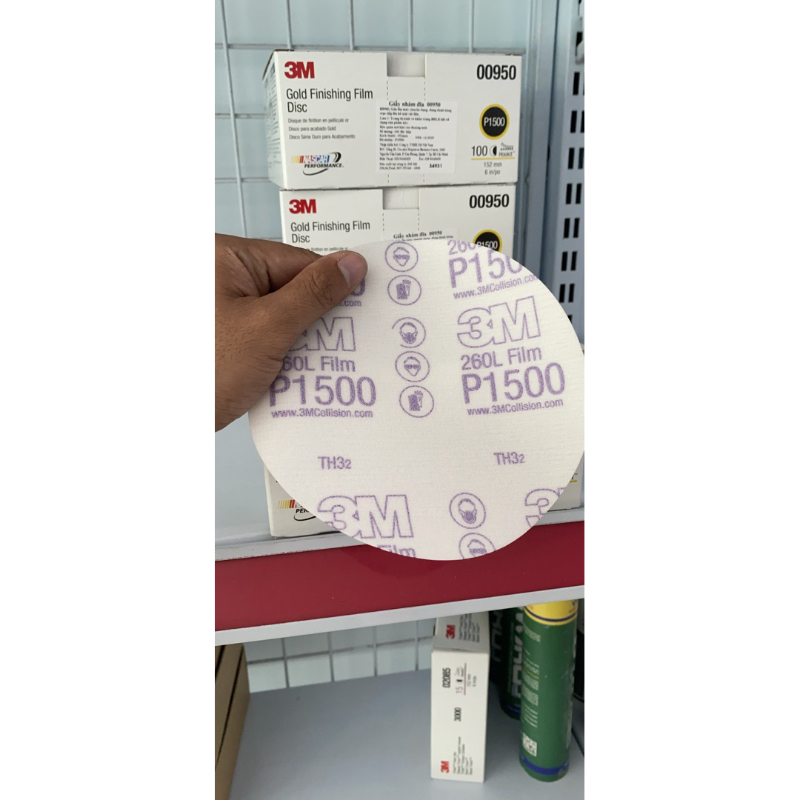 Nhám Đĩa Film 3M™ Hookit™ 260L P800, P1000, P1200, P1500 (1 tờ) | Shopee Việt Nam