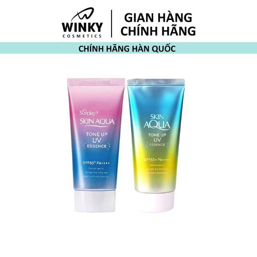 Kem chống nắng hiệu chỉnh sắc da Sunplay Skin Aqua Tone Up UV Essence SPF50+ PA++++ 50g | Shopee ...