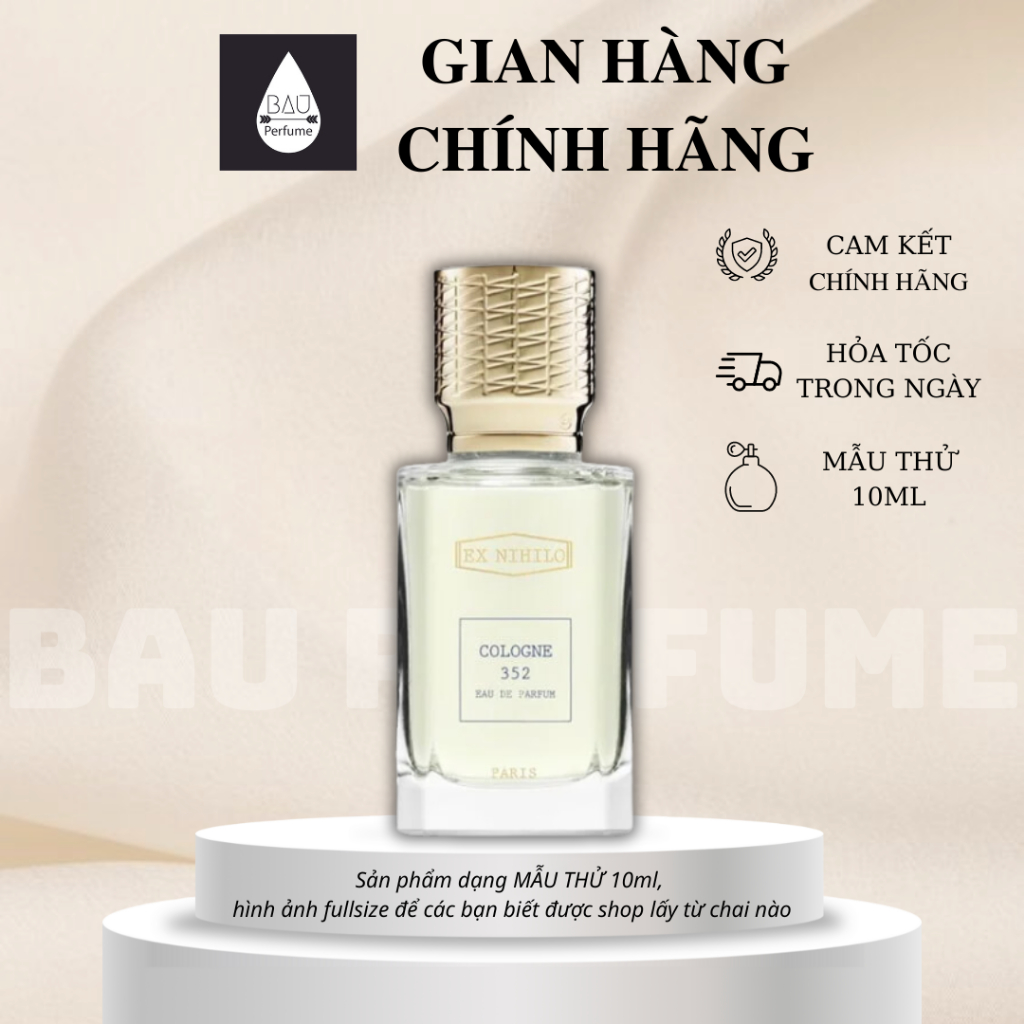 Nước hoa unisex chính hãng Ex NIHILO Cologne 352 cuốn hút, quyến rũ ...