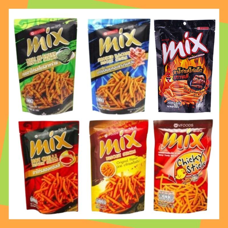 Bim bim Mix Vfoods Thái lan ngon rẻ ớt cay, rong biển | Shopee Việt Nam