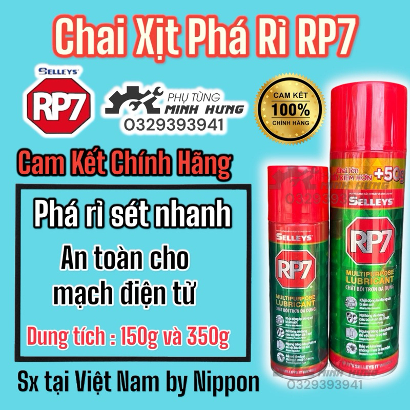 [ Chính Hãng ] Chai RP7 Selleys 150g-300g Chai Xịt Chống Rỉ Sét ...