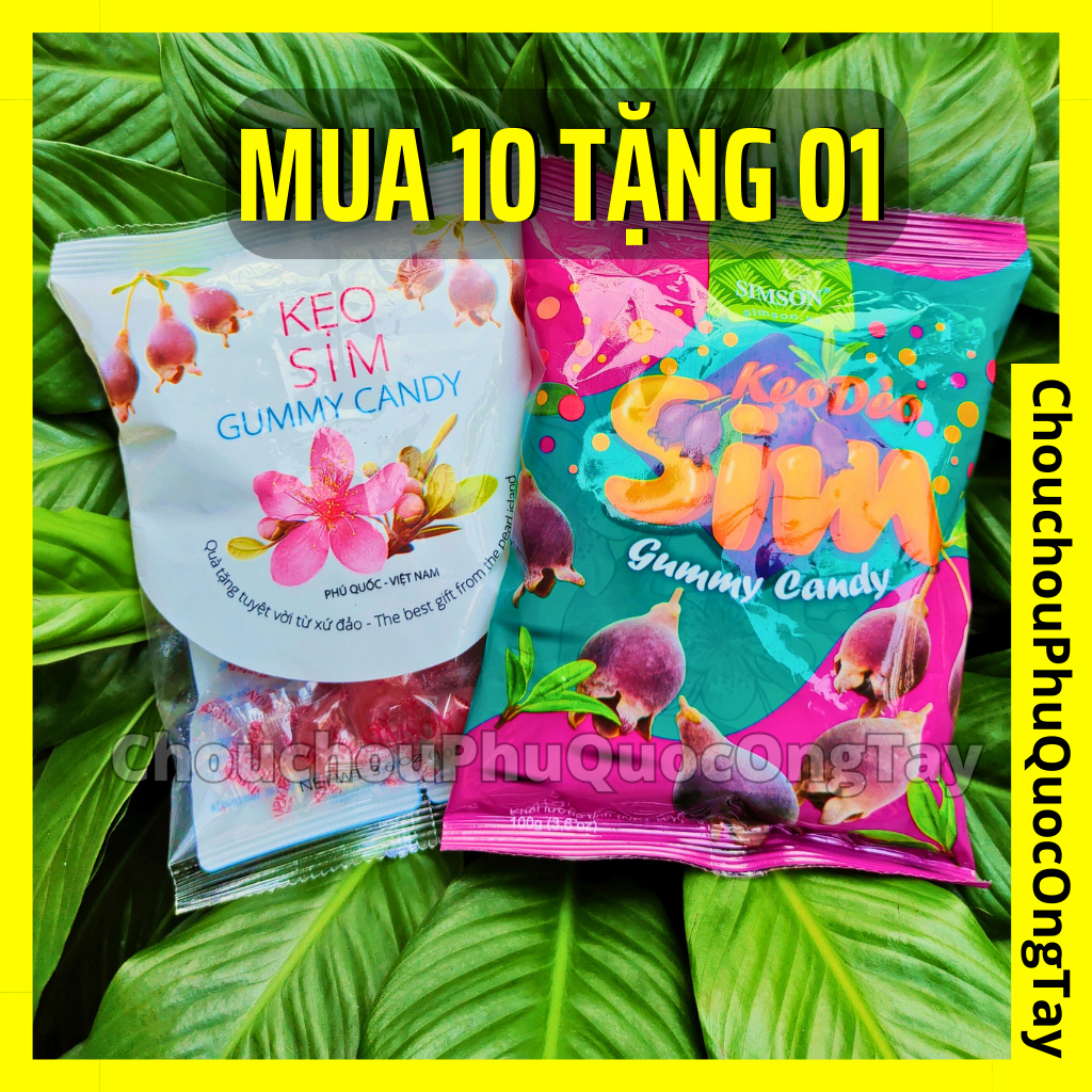 Kẹo sim Phú Quốc, gói 100g, kẹo dẻo sim rừng SIM SƠN - Đặc sản Phú Quốc ...