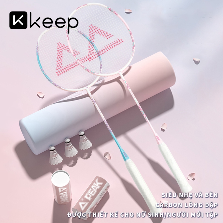 Vợt cầu lông KEEP Khung Hợp Kim Nhôm tặng kèm 3-6 quả cầu lông chất ...