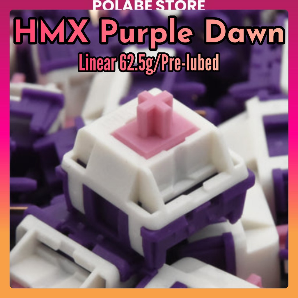 [Hàng sẵn] HMX Purple Dawn Linear Switch Công Tắc Bàn Phím Cơ Polabe ...