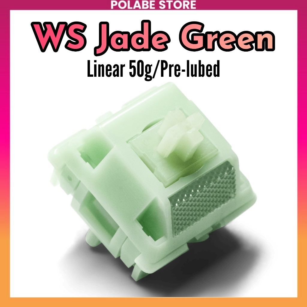 WS Jade Green Công Tắc Bàn Phím Cơ Matcha Ice Linear Switch - Polabe Store | Shopee Việt Nam