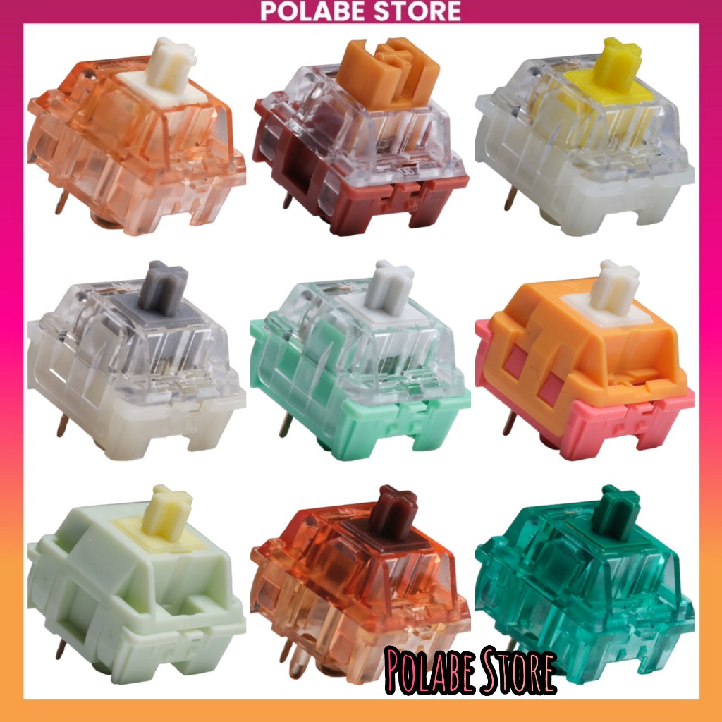KTT F1 FBB KTT Pine Ash KTT Lightning KTT Cabbage Tofu linear switch ...