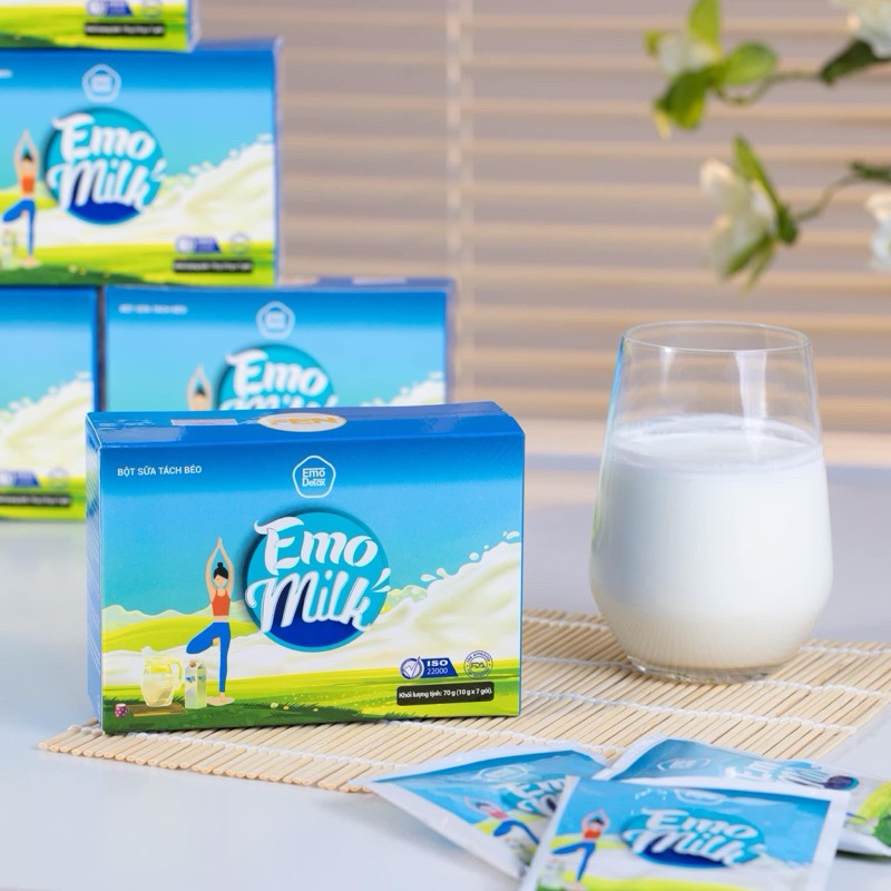 [CHE TÊN + QUÀ KÈM] DETOX EMO SỮA BÒ TÁCH BÉO CHÍNH HÃNG 100%/ An Toan ...