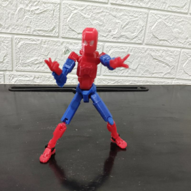 kit mô hình dummy 13 spider man in 3d, nhện man (đã lắp sẵn) | Shopee ...