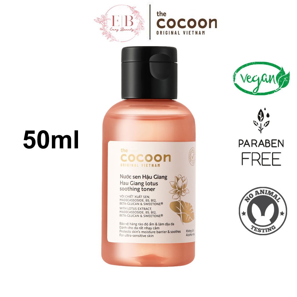 Toner Nước sen Hậu Giang Cocoon 50ml | Shopee Việt Nam