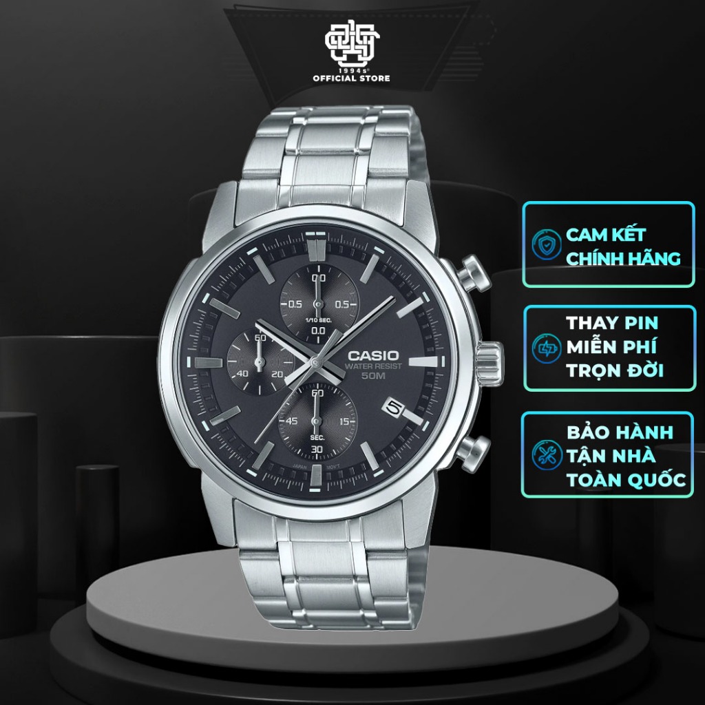 Đồng hồ nam Casio MTP-E510D-1A1V Hàng chính hãng | Shopee Việt Nam