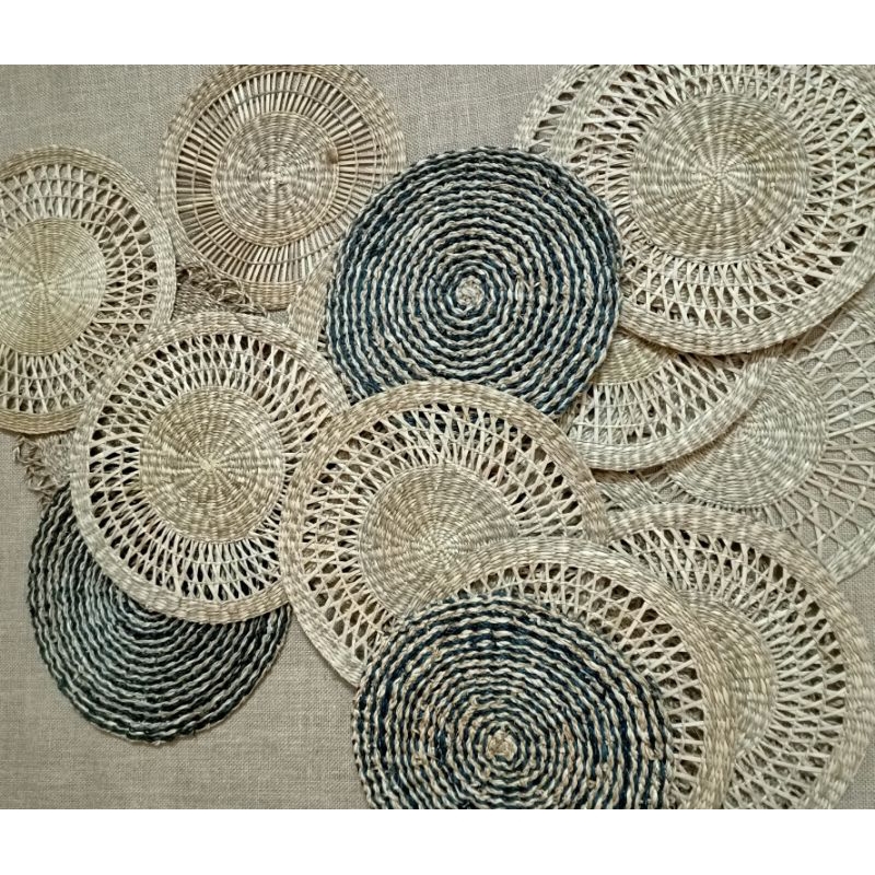 Mẹt cói tròn 35cm trang trí tranh góc steam mầm non | Shopee Việt Nam