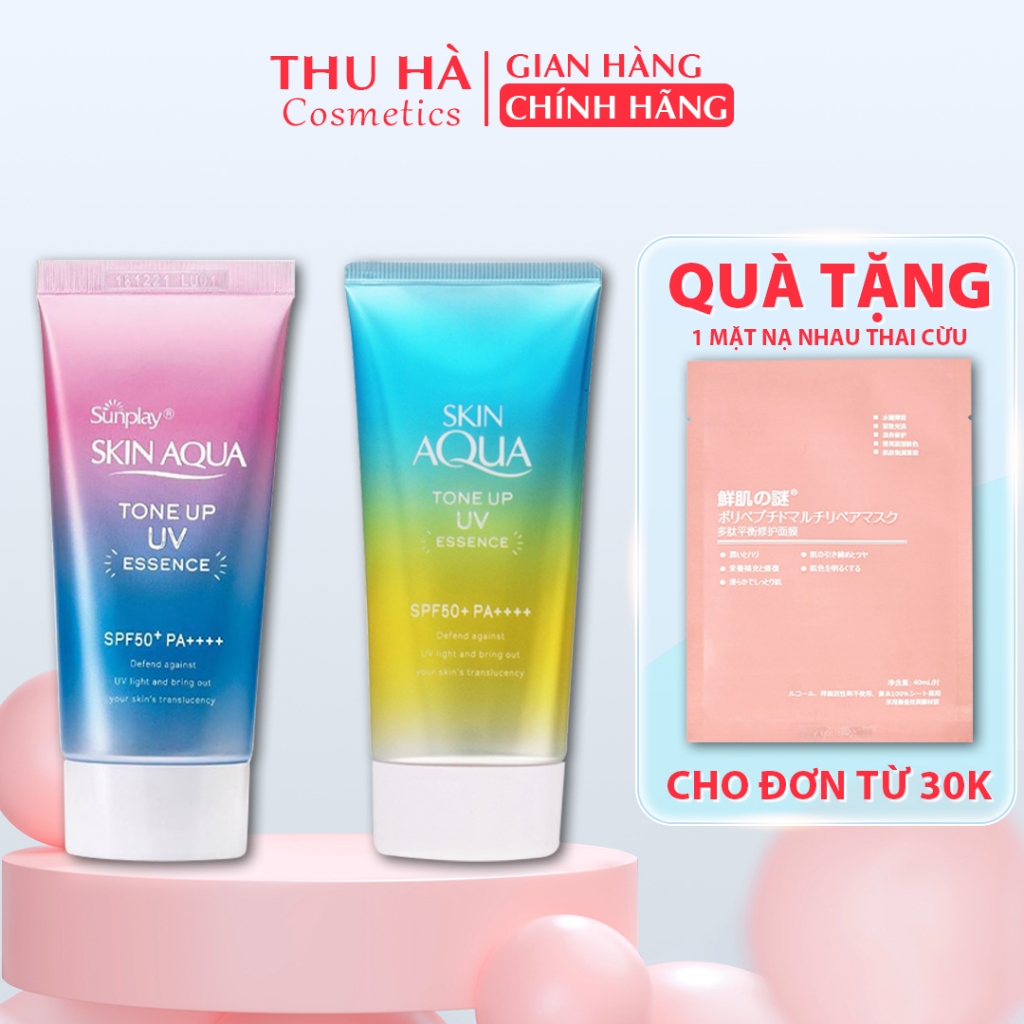Kem Chống Nắng Nâng Tone Skin Aqua Tone Up UV SPF 50+ hàng Nội Địa Nhật Bản 80g | Shopee Việt Nam