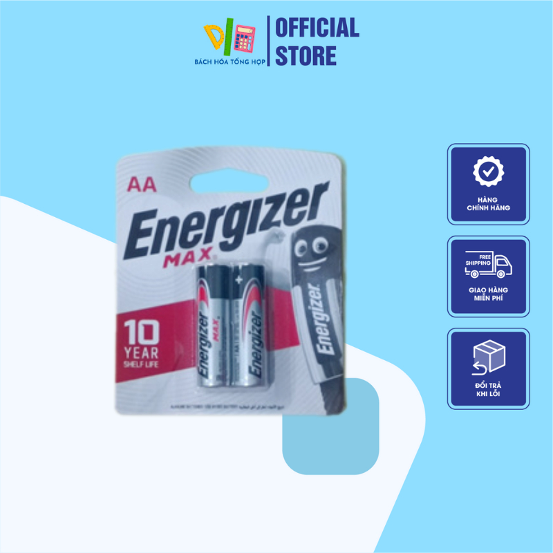 Pin tiểu 2A/3A Energizer Siêu Bền Set 2 Cục Pin Cao Cấp | Shopee Việt Nam