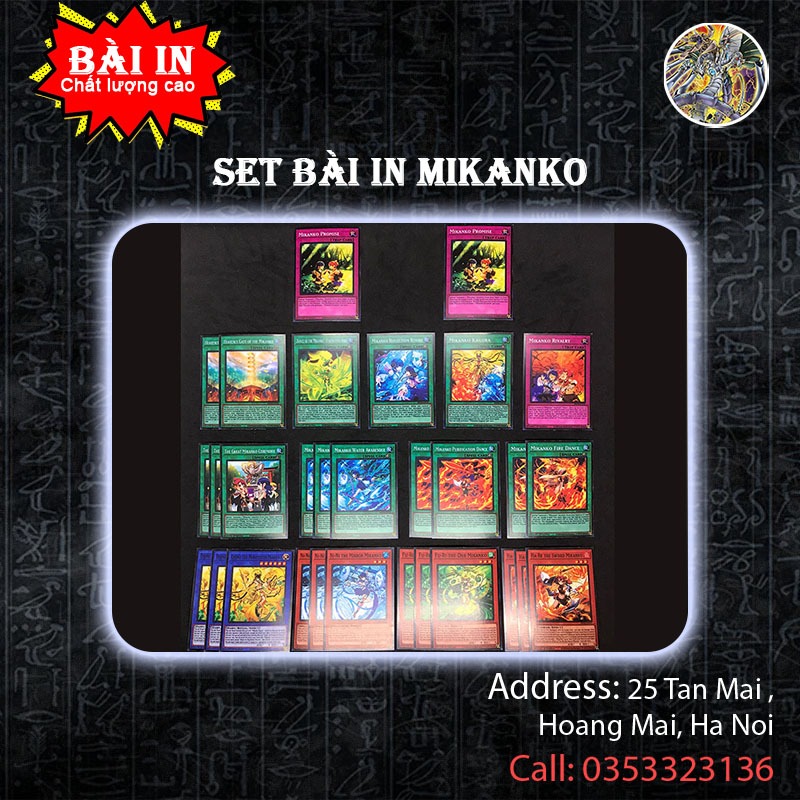 [Bài in Yu-gi-oh] Set bài in (49) - Mikanko | Shopee Việt Nam