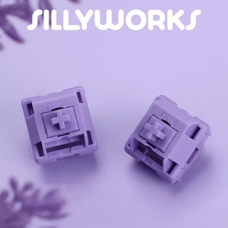 Switch Sillyworks Hyacinth V2U 5 PIN Linear 52g công tắc bàn phím | Shopee Việt Nam