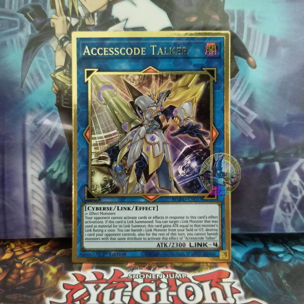 Accesscode Talker – MGED-EN037 – Premium Gold Rare [Thẻ bài Yugioh ...