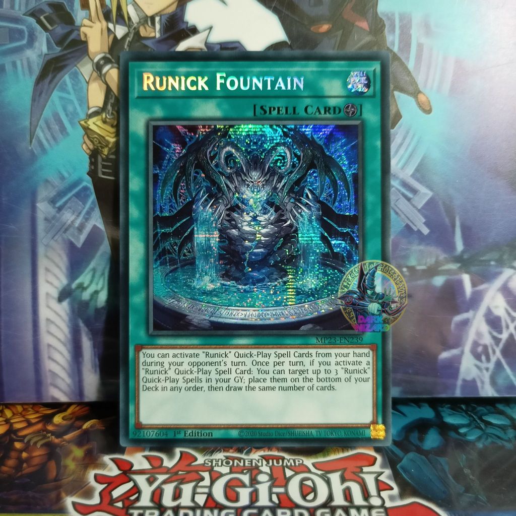 Runick Fountain – MP23-EN239 – Prismatic Secret Rare [Thẻ bài Yugioh ...