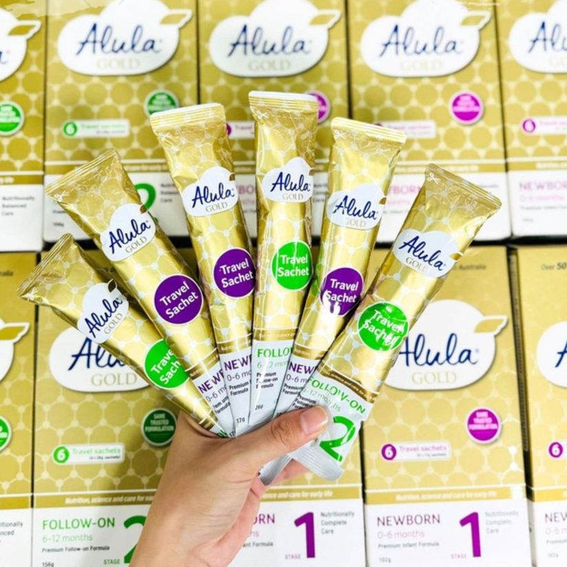 [Ưu đãi dùng thử] Sữa Alula Gold - Úc số 1 và số 2 dạng hộp giấy gồm 6 ...
