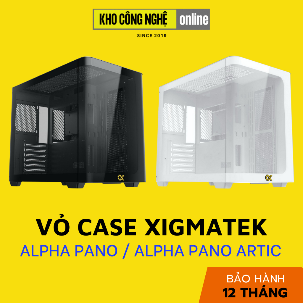 Vỏ Case XIGMATEK ALPHA PANO / PANO ARTIC (Hàng Chính Hãng) | Shopee ...