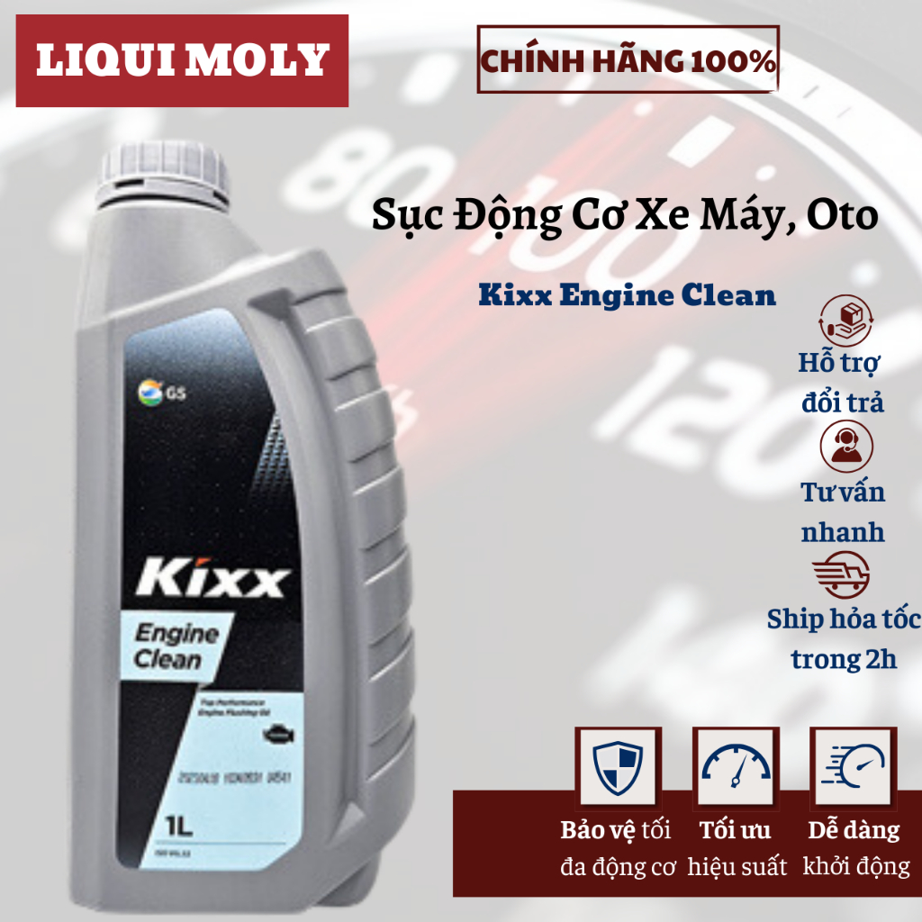 Súc động cơ xe máy ô tô Kixx Engine Clean cao cấp nhập khẩu Hàn Quốc ...