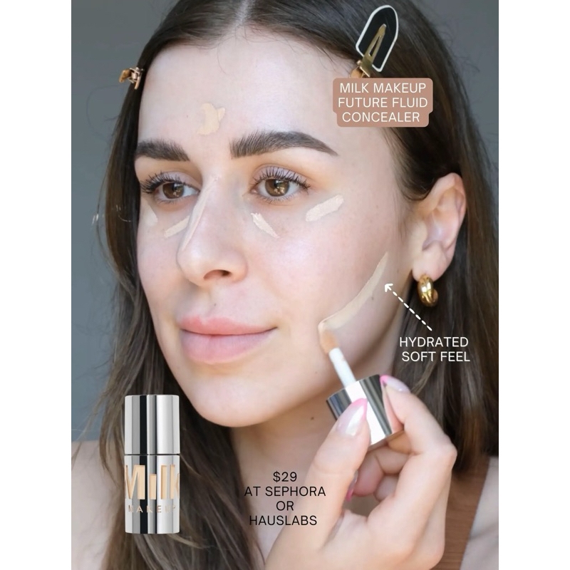 veeinvenus | Kem che khuyết điểm Milk Makeup Future Fluid All Over Cream Concealer | Shopee Việt Nam