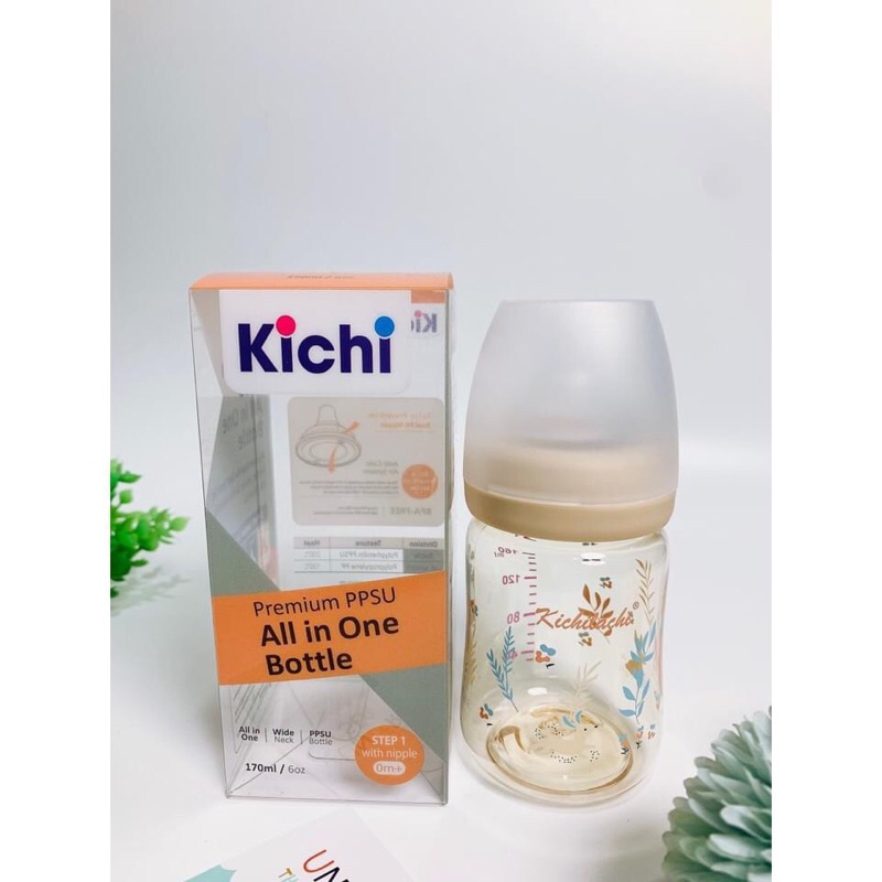 BÌNH BÚ KICHI PREMIUM PPSU 170ML | Shopee Việt Nam