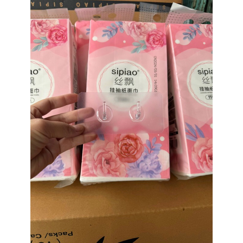 Giấy rút treo tường Sipao hồng 1000 tờ | Shopee Việt Nam