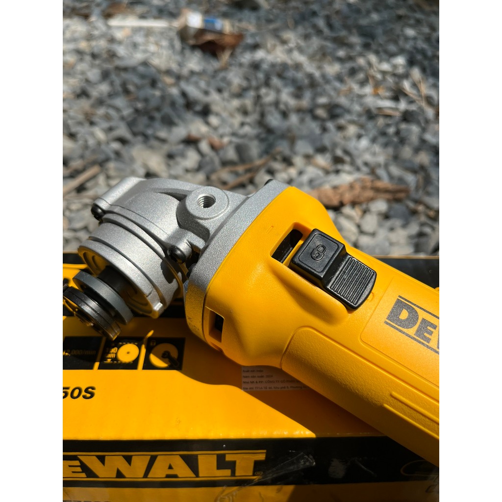 Máy mài 100mm Dewalt 750W DWE750S-B1 (Công tắc trượt) (Máy) | Shopee ...