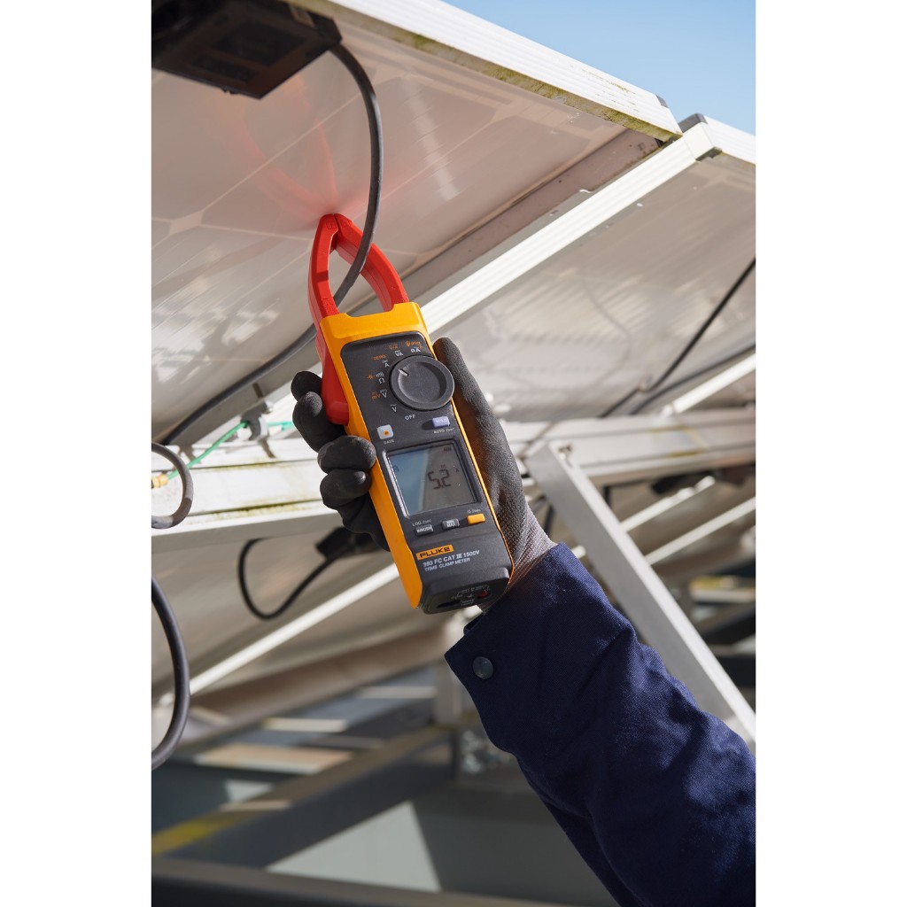 [ FLUKE 393FC - BH 12 THÁNG ] Ampe Kìm Hiệu Dụng Thực 393 FC CAT III ...
