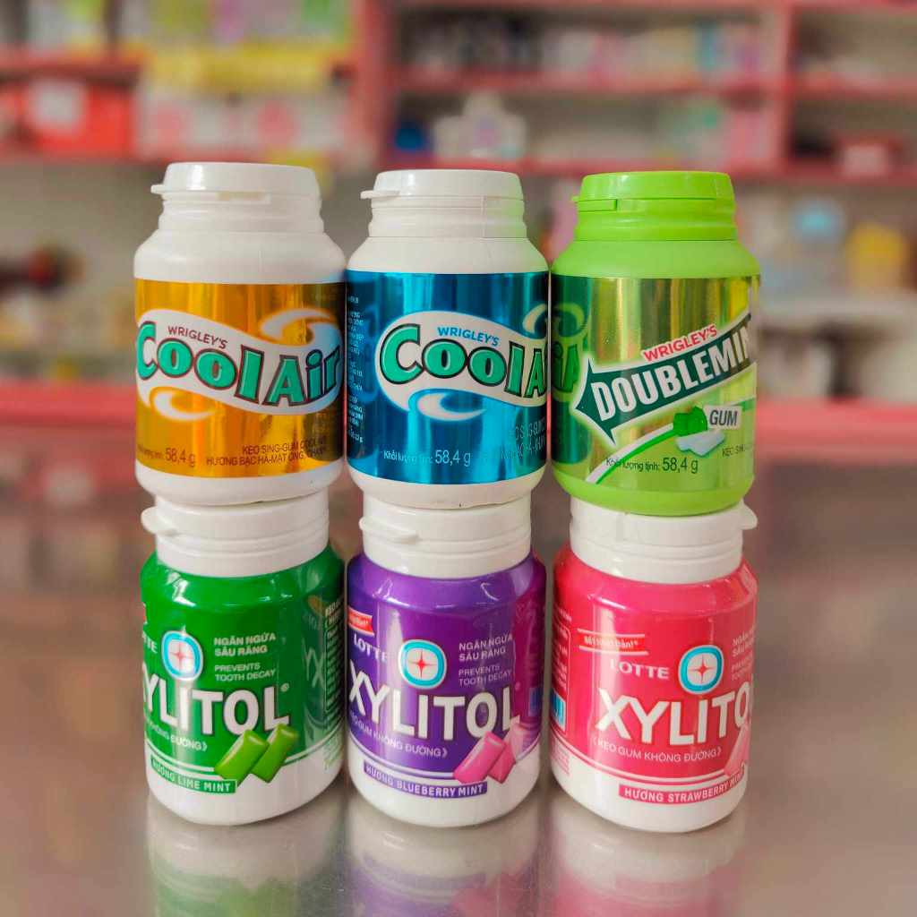Kẹo cao su Xylitol Coolair hộp 50g các vị | Shopee Việt Nam