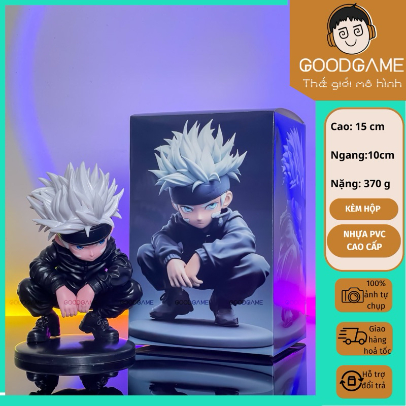 KÈm HỘp MÔ HÌnh Satoru Gojo Chibi Ai 15cm Jujutsu Kaisen Shopee Việt Nam