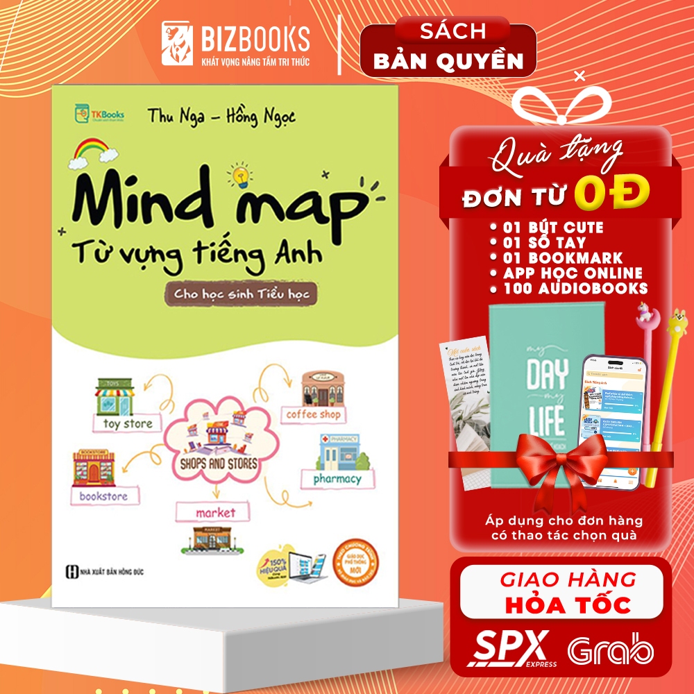 Sách - Mind Map Từ Vựng Tiếng Anh Cho Học Sinh Tiểu Học | Shopee Việt Nam